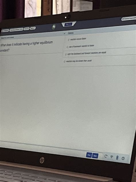 What Does It Indicate Having A Higher Equilibrium Constant Oman May Be S