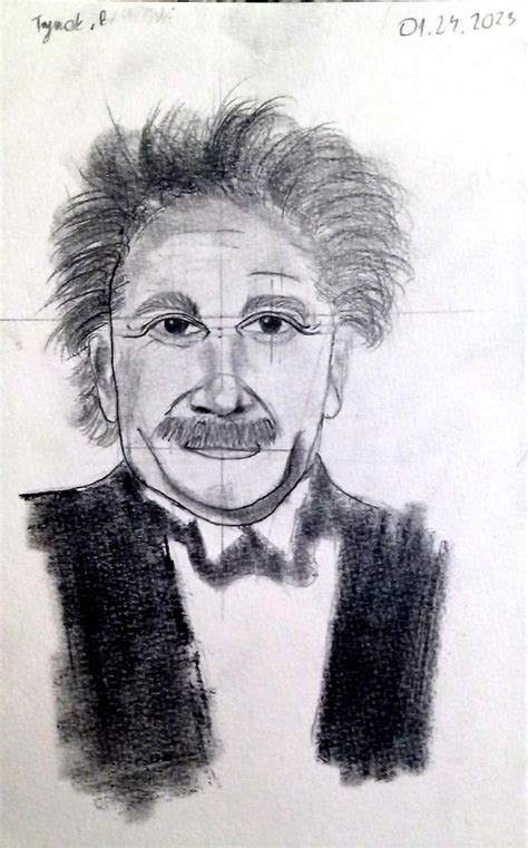 Einstein Sketch By Robotyk10000 On Deviantart Einstein Sketch By Robotyk10000 On Deviantart