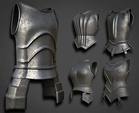 Body Armor Base Mesh With UV FlippedNormals
