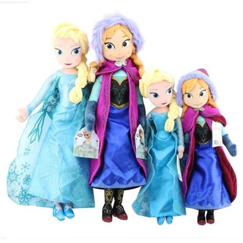 Christmas Ts Disney Movie Frozen Plush Doll Elsa Anna Princess 40cm