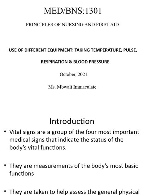 vitals observations pdf pulse breathing