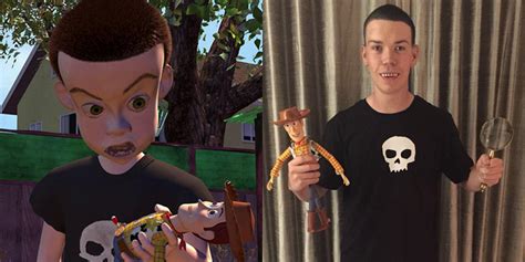 Will Poulter Dressed Up As Sid From ‘toy Story For Halloween To Convey