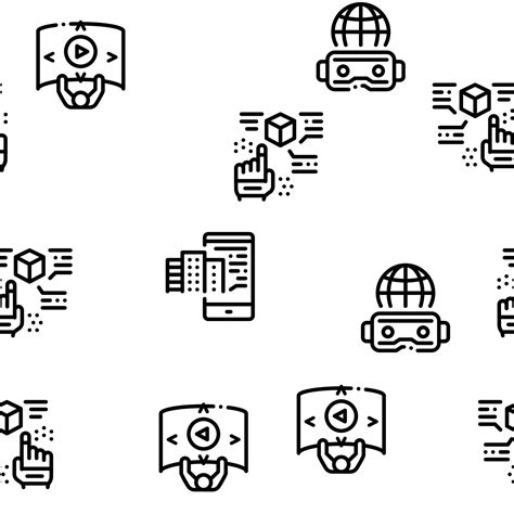 Simulation Equipment Seamless Pattern Vector 17389158 Vector Art At Vecteezy