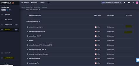 Sonar Analysis Branch Is Not Populating In Sonar Cloud Sonarqube