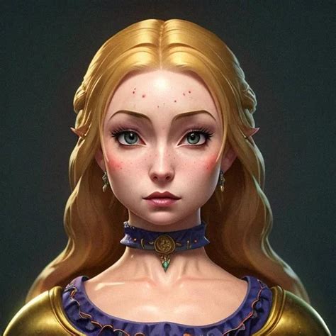 Ai Art Generator Emoji Of Alluring Slightly Realistic Medieval Bimbo