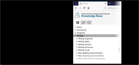 Technical Documentation Best Practices Knowledge Base