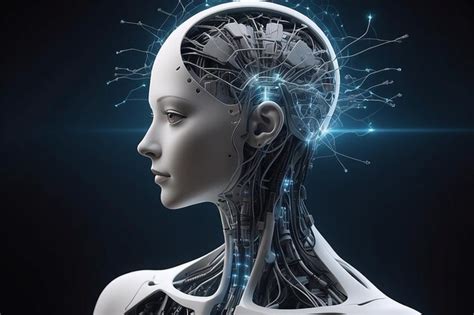 Neural Interface Revolution Premium Ai Generated Image