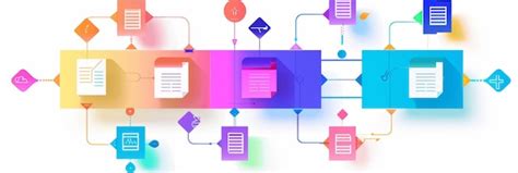 Premium Photo Flowchart The Process Of Transition From Paper To Digital Document Flow