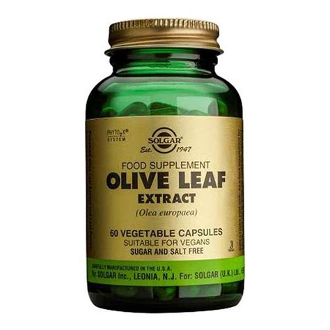 Solgar Olive Leaf Extract Immunity Health 2000