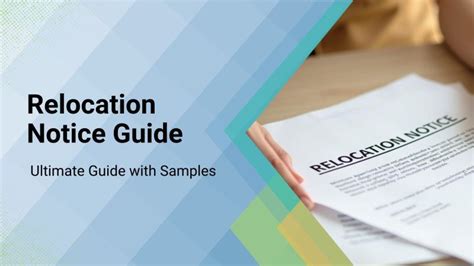 Ultimate Guide Business Relocation Notice And Samples