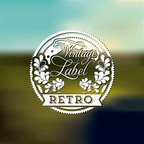 Premium Vector Label Design