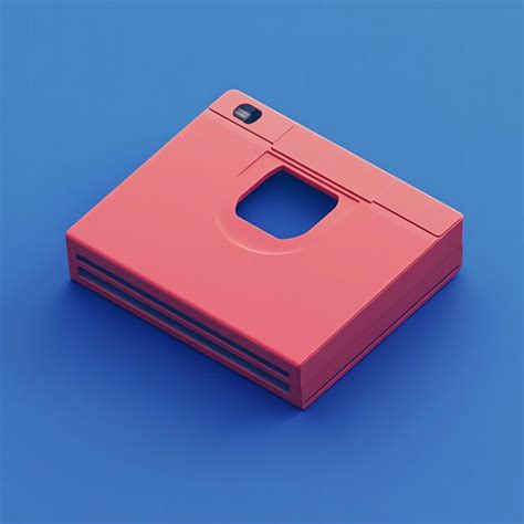 3d Floppy Disk Icon Retro Data Storage Illustration Logo Premium Ai