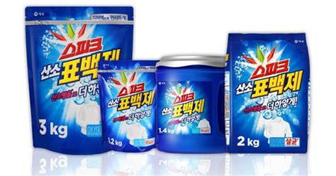 애경 스파크 산소 표백제 출시