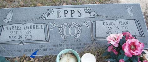 Charles Darrell Epps 1929 2010 Find A Grave Memorial