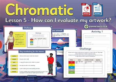 Year 2 Art Chromatic How Can I Evaluate My Artwork Lesson 5