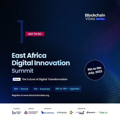 east africa digital innovation summit is 1 day away