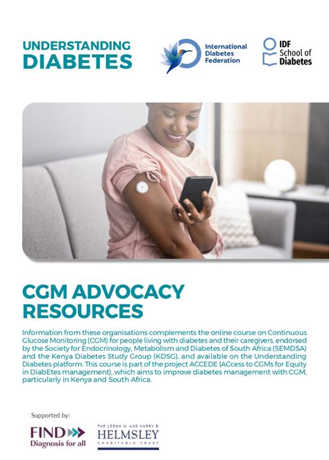 Continuous Glucose Monitoring CGM International Diabetes Federation