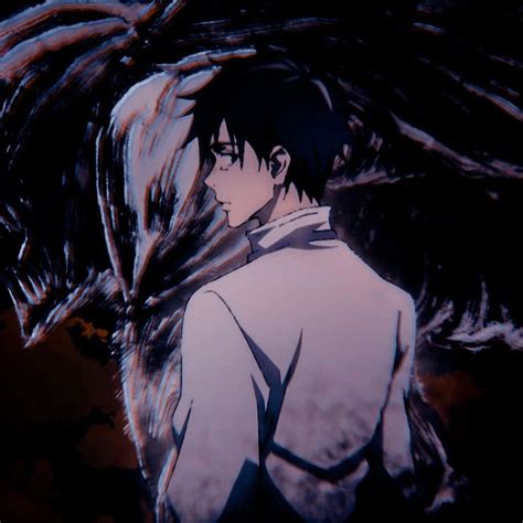 Download Anime Character Dark Power Aura Wallpaper