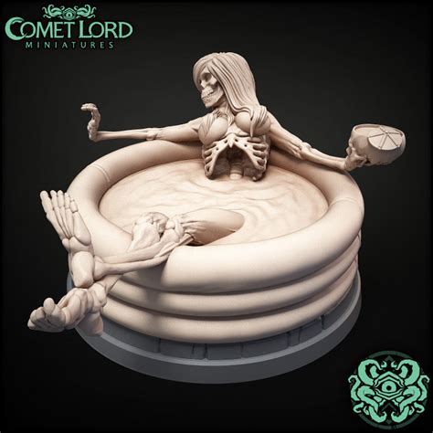 D Printable Stupid Sexy Skeleton Afterdark By Comet Lord Miniatures