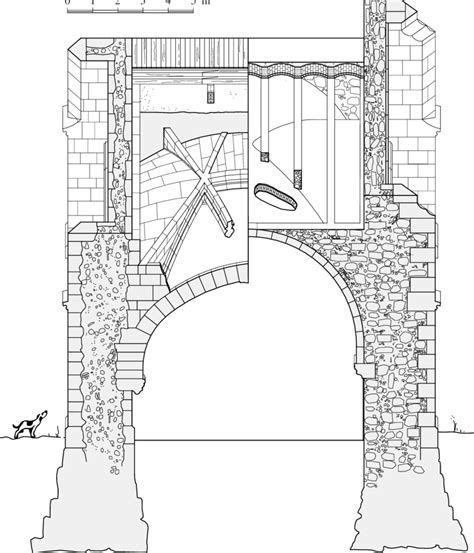 Constructive Axonometric View Of The Galleries Left 16 Th Century Download Scientific