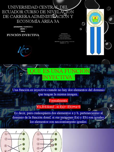 Función Inyectiva Pdf