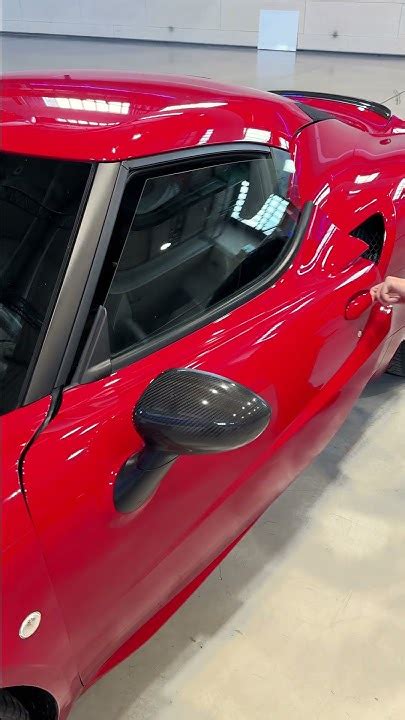 Alfa Romeo 4c ️ Entire Monocoque Chassis Out Of Carbon Fibre Light