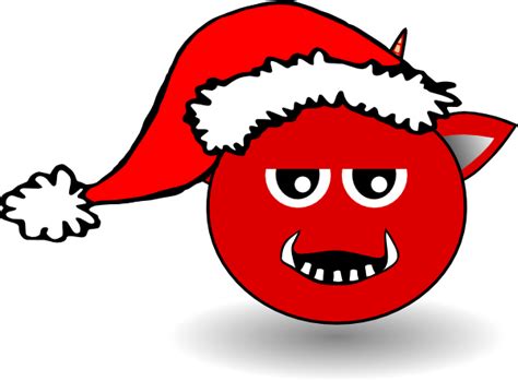 Santa Devil Clip Art At Vector Clip Art Online Royalty