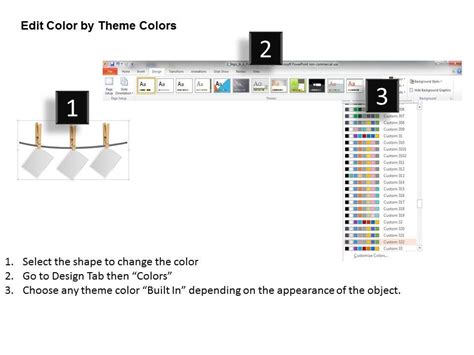 Business Ppt Diagram Layout Of Paper With A Pin On Rope Powerpoint Template PowerPoint