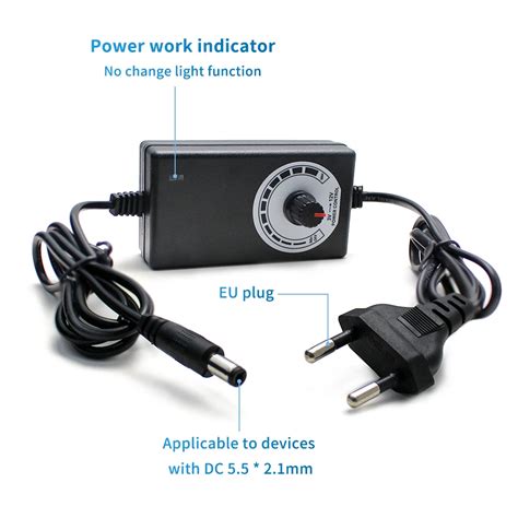 Adaptateur D Alimentation Ac Dc R Glable V V Test Et Avis