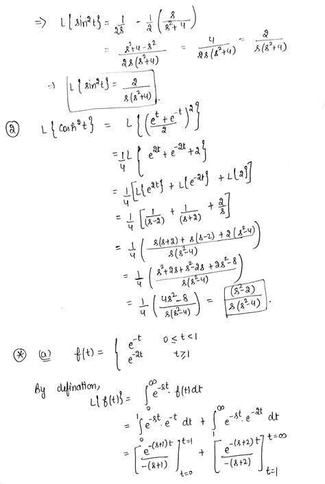 [solved] te t e 2t 3e t use the table of laplace transforms to find