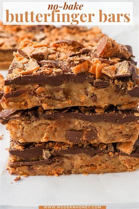 These Crunchy Butterfinger Bars Are Made With Graham Crackers