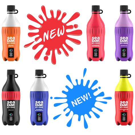 New Seabar Bo Bottale Vape Oled Display Screen Disposable Vape 15000