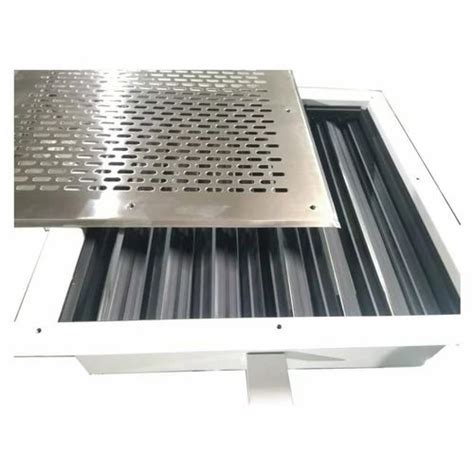 Aluminium Linear Perforated Ceiling Diffusers For Industrial Shape Square At 3500 Piece In