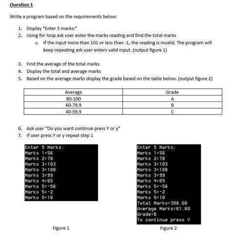 Solved This Is C Programming Please Follow The Rubric