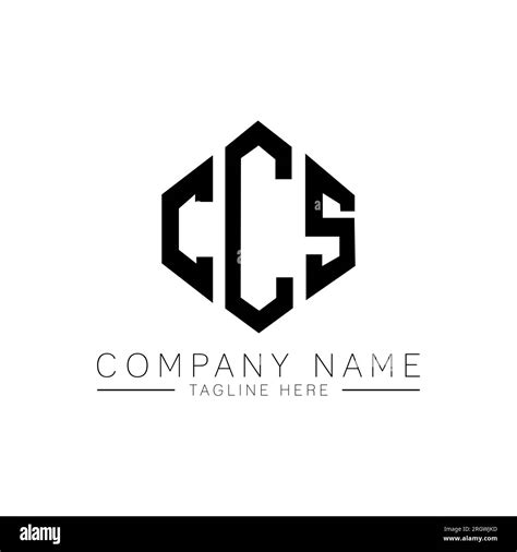Ccs Letter Logo Design With Polygon Shape Ccs Polygon And Cube Shape Logo Design Ccs Hexagon