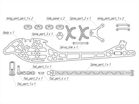 opensource ornithopter prototype arduino powered and remote controlled