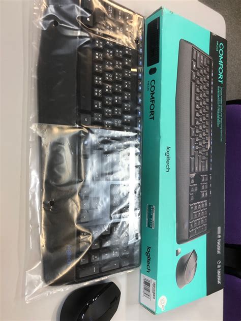 Logitech Mk345 Keyboard Mouse Set 電腦＆科技 電腦周邊及配件 電腦鍵盤及相關產品 Carousell