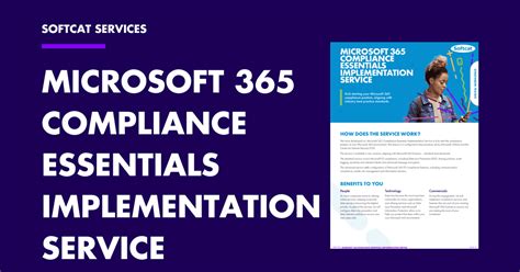 Microsoft 365 Compliance Essentials Implementation Service Softcat