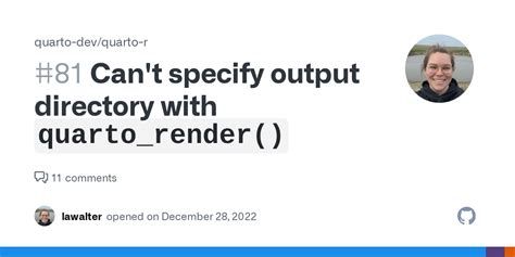 Cant Specify Output Directory With `quartorender` · Issue 81