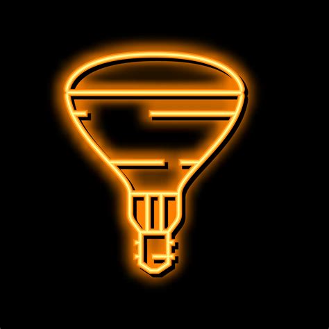 Ray Glow Light Bulb Neon Glow Icon Illustration 20583375 Vector Art At Vecteezy