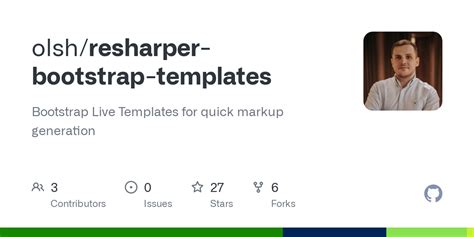 Github Olshresharper Bootstrap Templates Bootstrap Live Templates