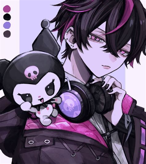 Kuromi And Kurode Sanrio And More Drawn By Senossj Danbooru