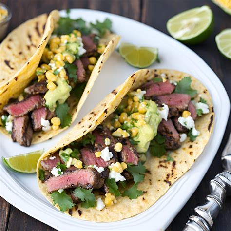 Grilled Elote Steak Tacos Recipe Cheff Recipes
