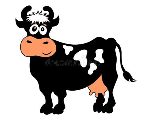 Black Cow Clipart
