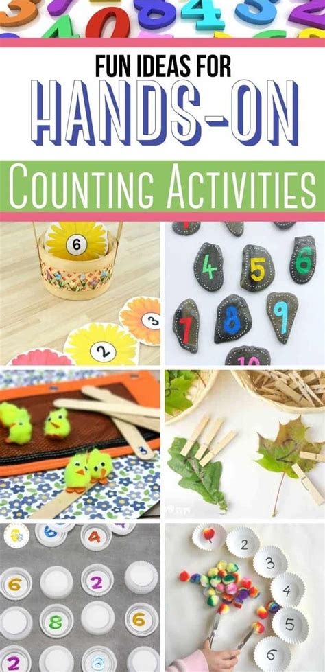 Hands On Counting Activities For Preschoolers In 2025 Math Activities