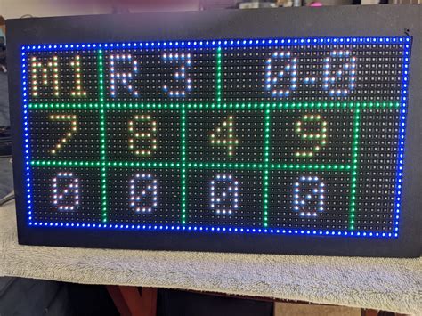 Arduino Mega And 128x64 Led Matrix Leds And Multiplexing Arduino Forum