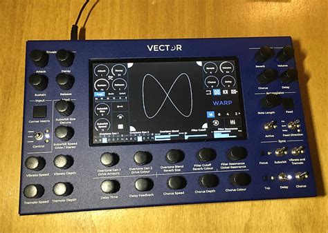 Vector Vector Synth 2 2022 Bleu Reverb