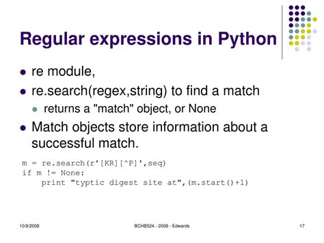 Ppt Advanced File Parsing Regular Expressions Powerpoint
