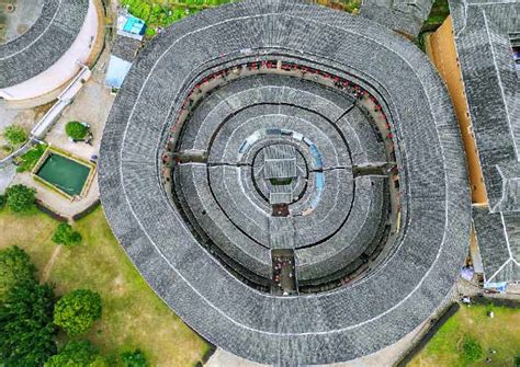 Yongding Tulou Fujian Chuxi Tulou Cluster And Getting From Xiamen