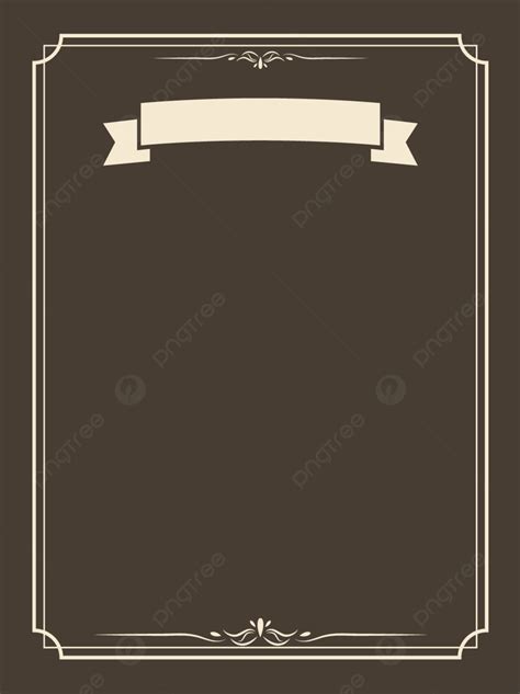 European Retro Classical Border Poster Background Wallpaper Image For